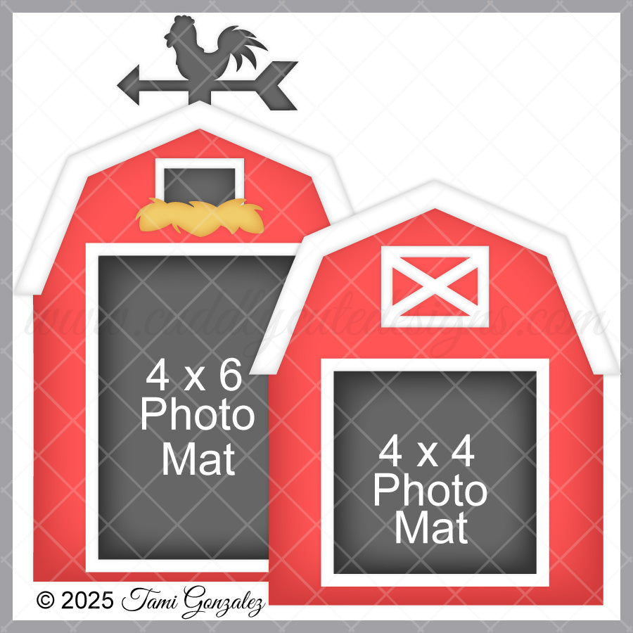 Barn Photo Mats – Cuddly Cute Designs