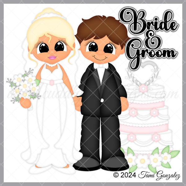 Bride & Groom – Cuddly Cute Designs