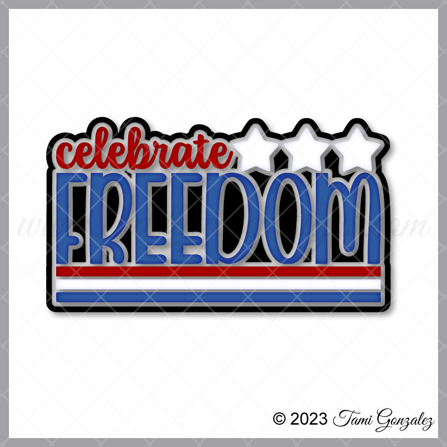 Celebrate Freedom Title – Cuddly Cute Designs