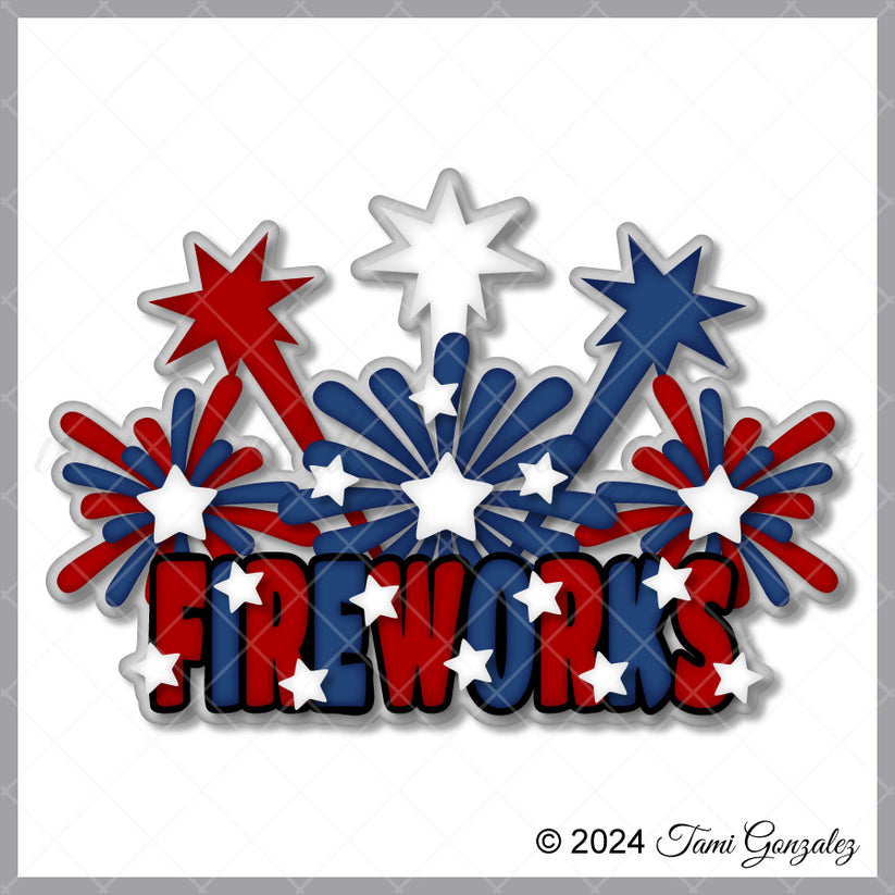 Fireworks Title – Cuddly Cute Designs