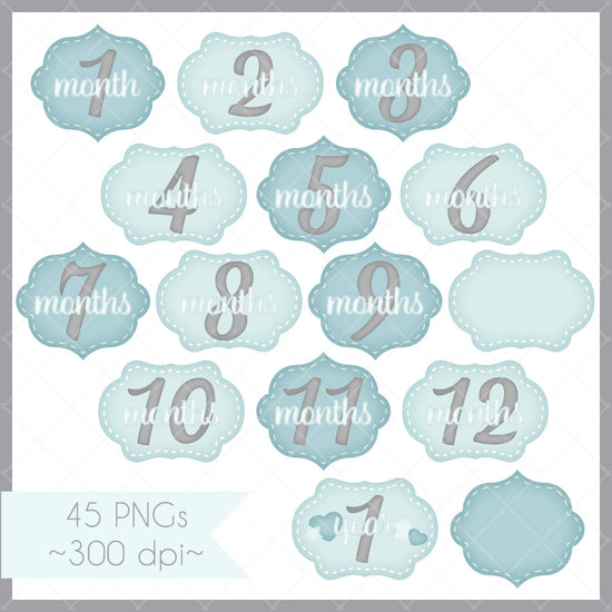 Milestone Months – Cuddly Cute Designs