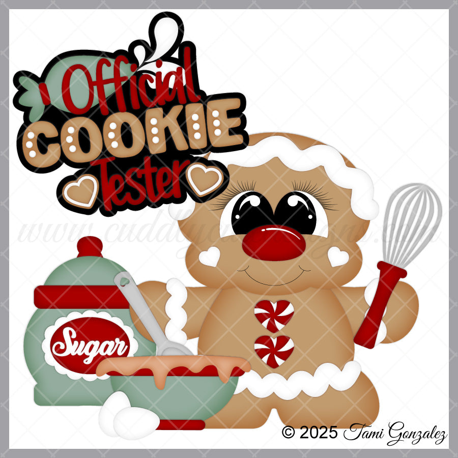 Official Cookie Tester – Cuddly Cute Designs