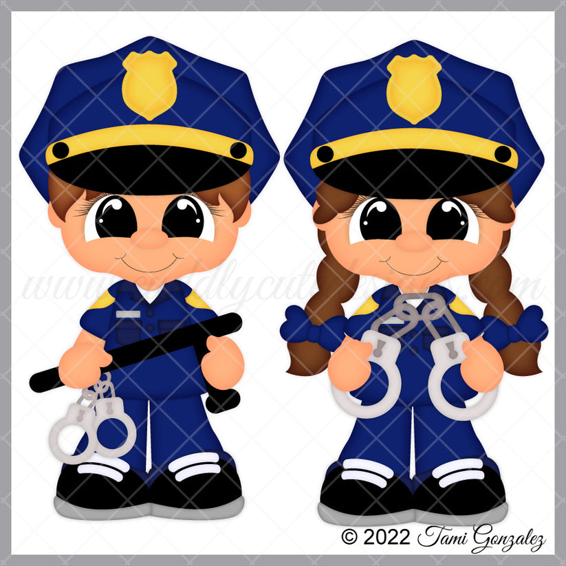 Police Officer Cuties – Cuddly Cute Designs