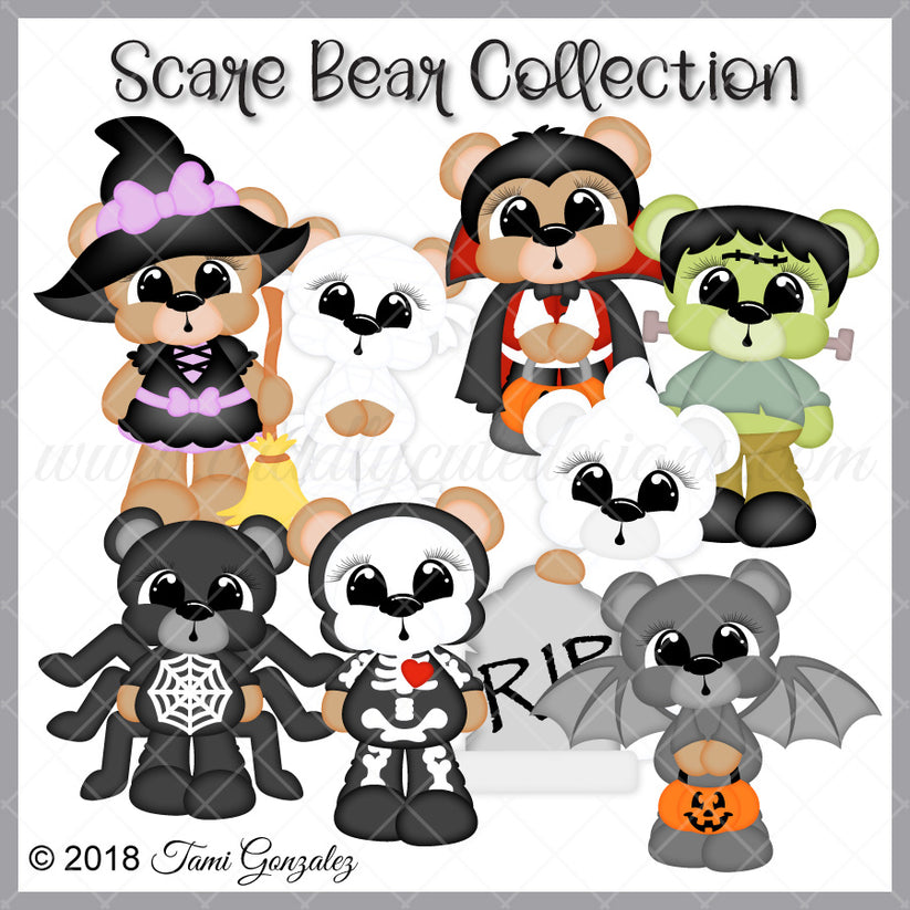 Scare Bear Collection – Cuddly Cute Designs
