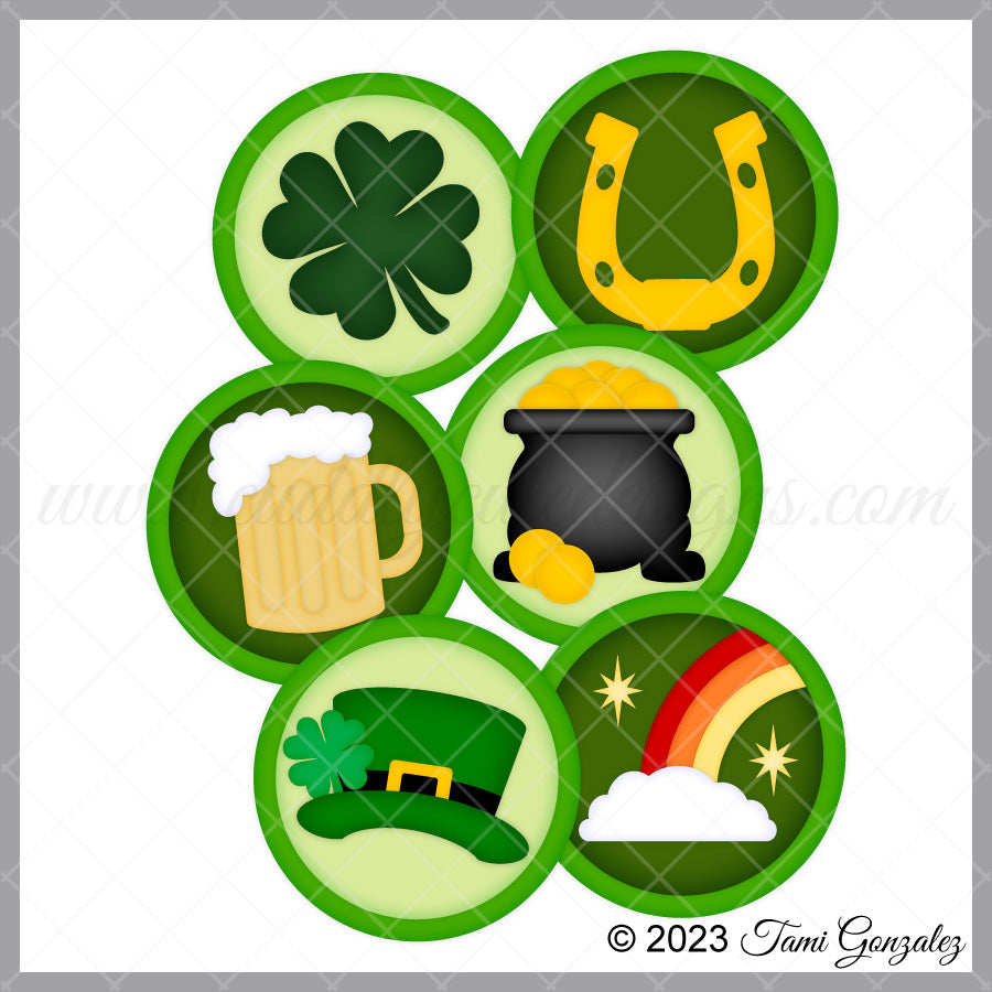 St Patrick's Day Tokens – Cuddly Cute Designs