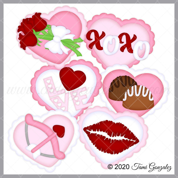 Valentine Tokens – Cuddly Cute Designs