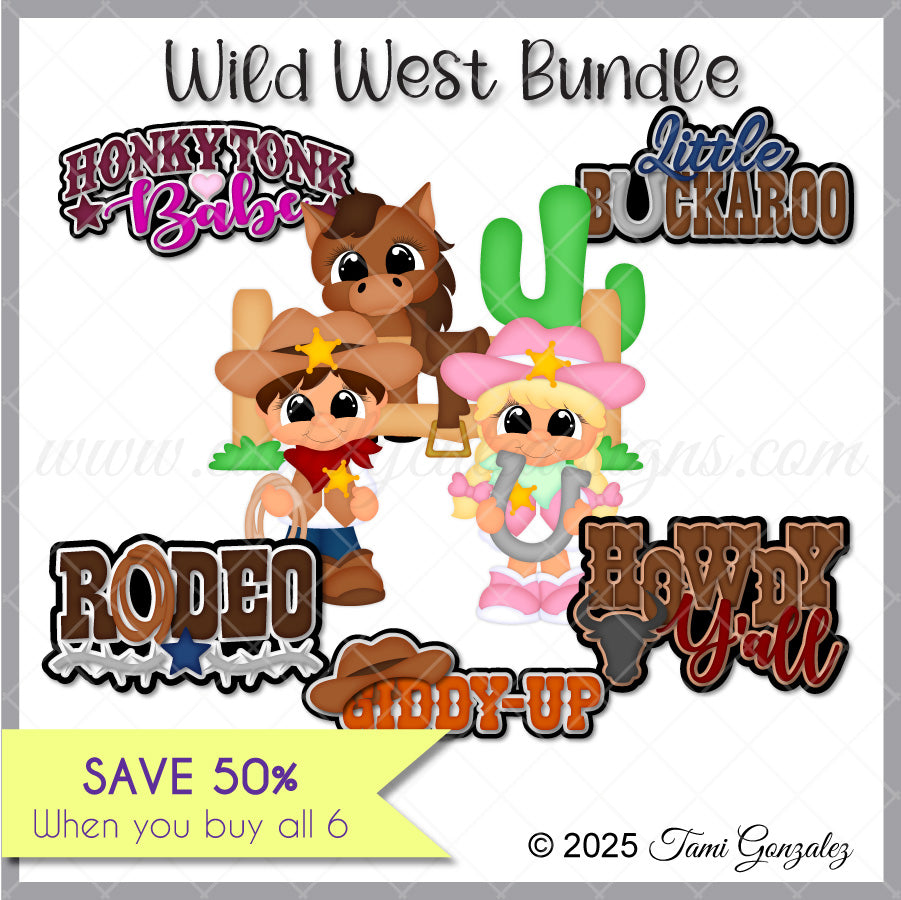 Wild West Bundle – Cuddly Cute Designs